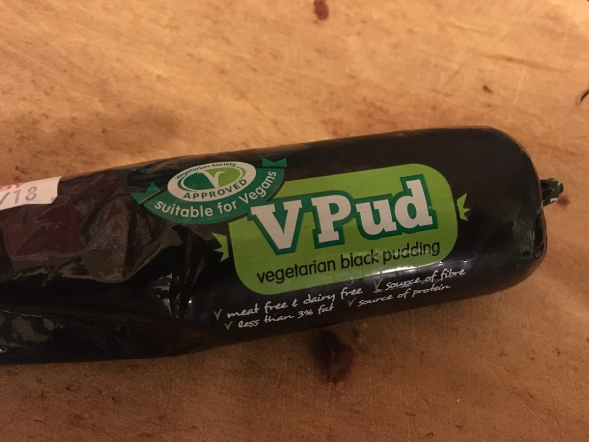 VPud – vegan black pudding – rachel.blog