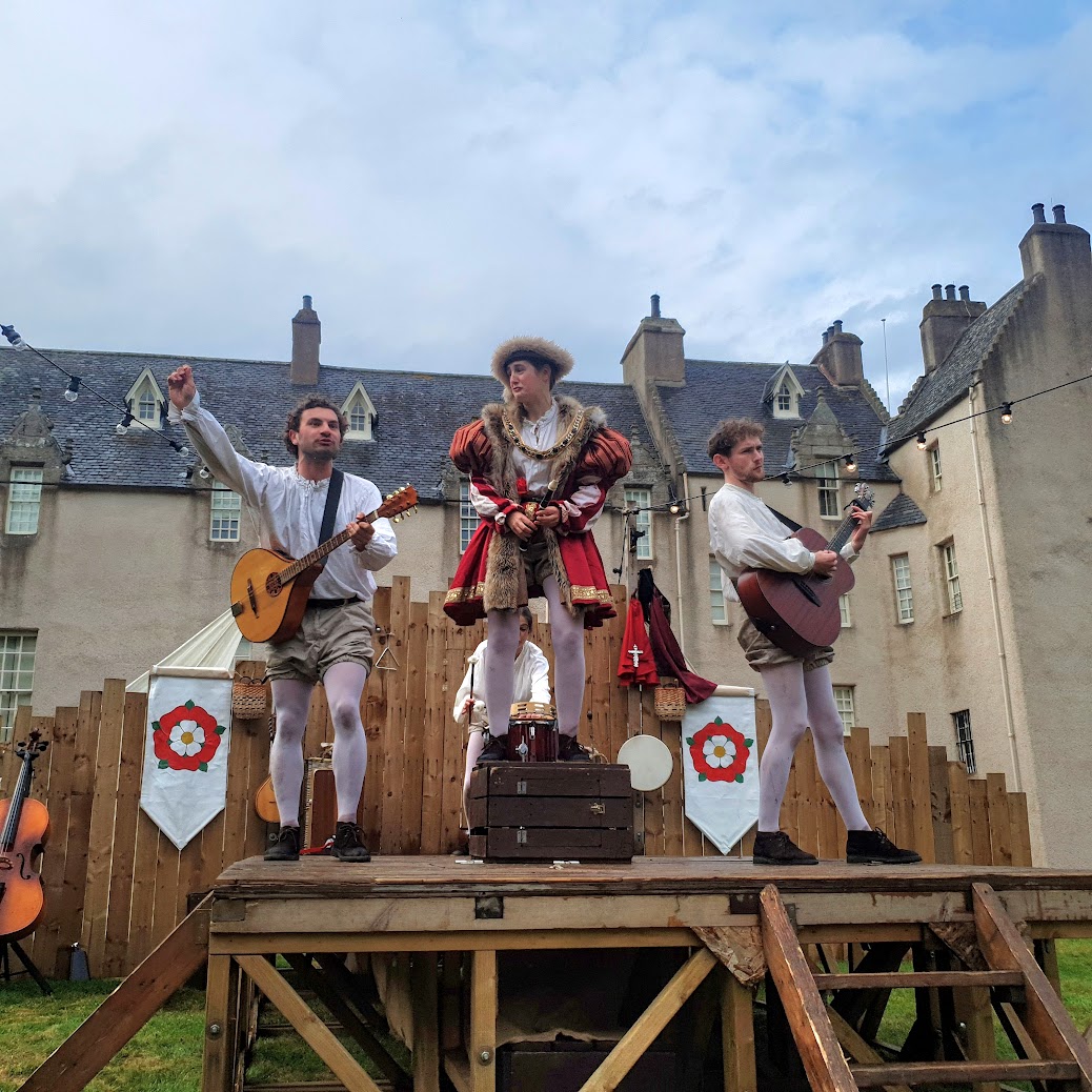 The Secret Diary of Henry VIII at Drum Castle by The Three Inch Fools ...